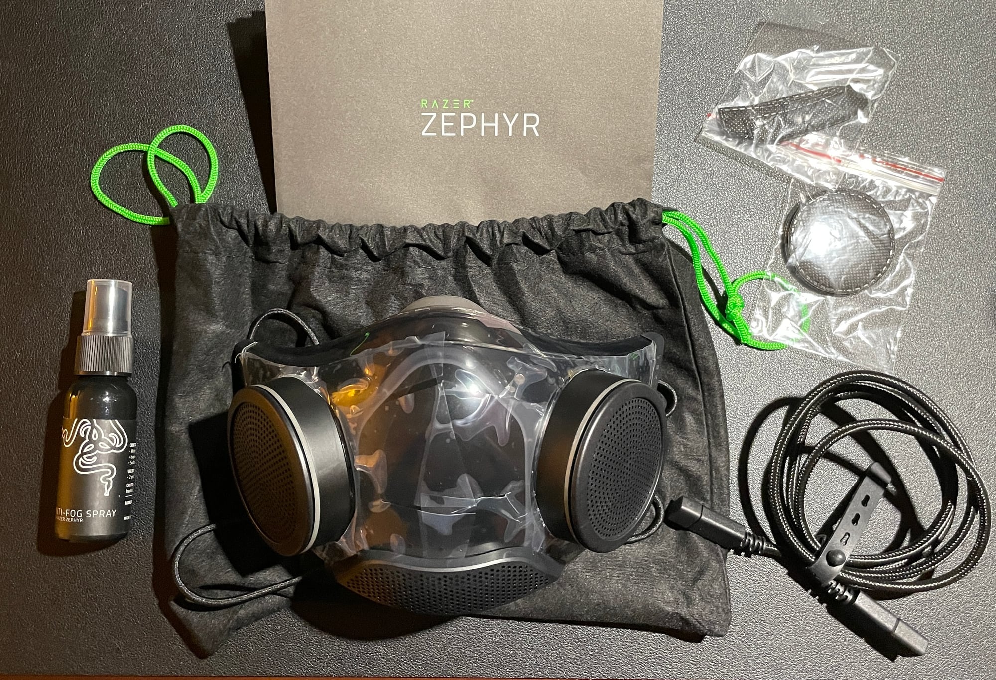 Razer Zephyr Review: The RGB smart mask that looks and feels cool ...