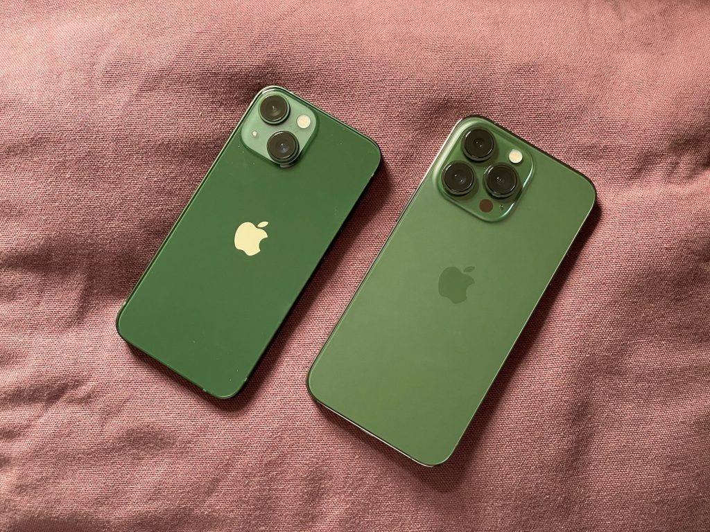 First look: Apple's Green iPhone 13 mini and Alpine Green iPhone 13 Pro ...