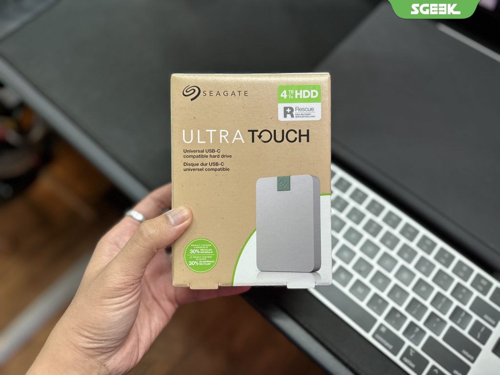 Sustainability First with Seagate Ultra Touch HDD - GeekBytes