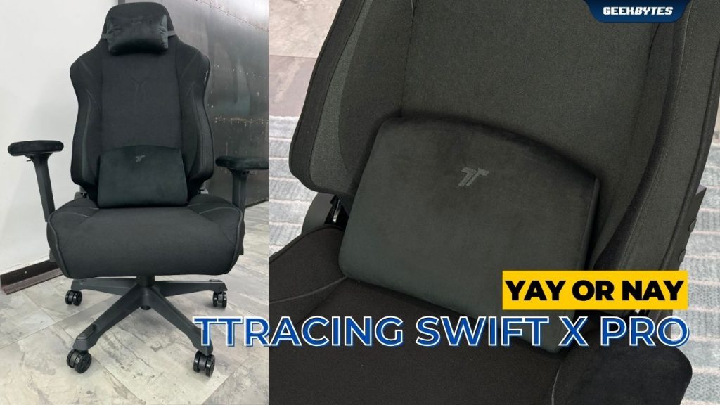TTRacing Swift X Pro Gaming Chair - Yay or Nay? - GeekBytes