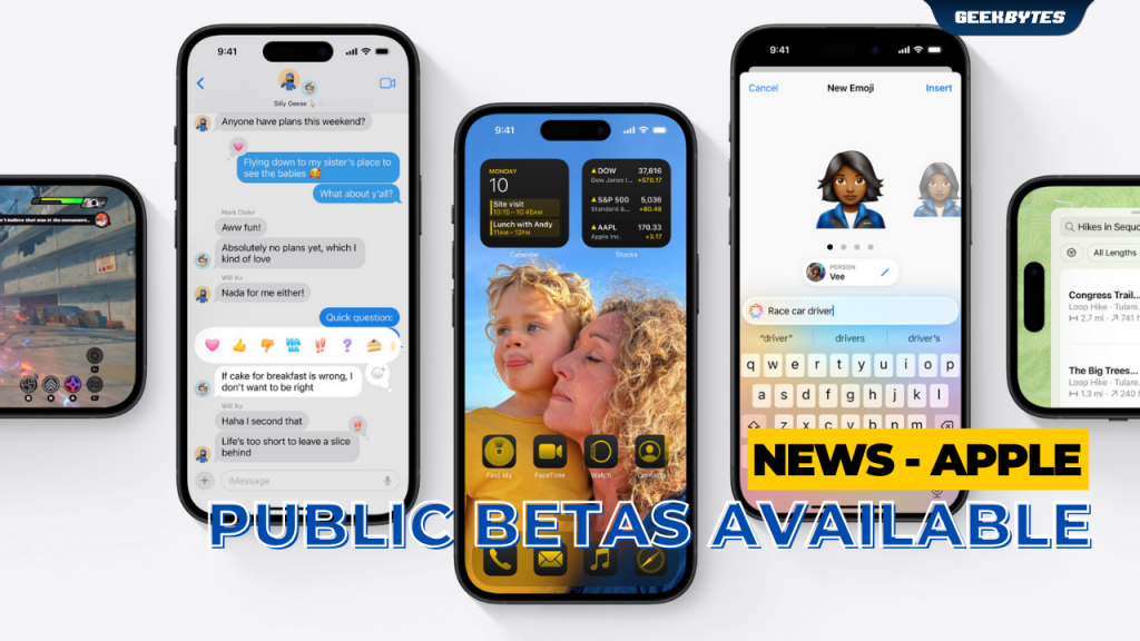 Public Betas for iOS 18, iPadOS 18, macOS Sequoia, and watchOS 11 are ...